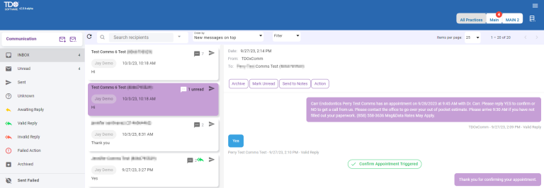 TDO Comms - TDO Software